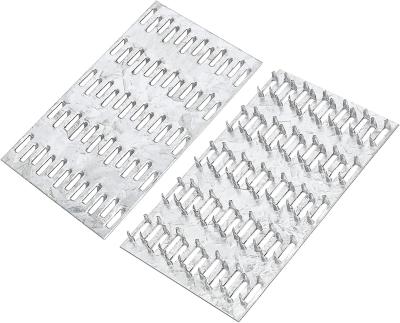 China 1.0mm Thickness Galvanized Steel Truss Plates 3 X 5 Inch for Roofing Wood Connector for sale