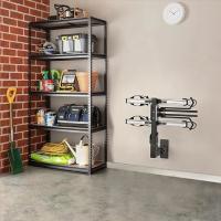 China White/Black Hitch Wall Mount Bike and Cargo Rack Hanging Garage Organizer for Storage for sale