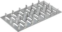 China 1mm Thickness Pronged Truss Plate Flat Mending Plates Repair Tie Plate Bracket for sale
