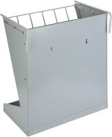 China Hay Feeder Wall Mount Free Standing Heavy Duty Sheep Hay Feeder Livestock Feeder with Mineral Grain Tray for sale