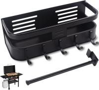 China Integrated Hooks Griddle Grill Caddy for Blackstone Grills BBQ Tool Accessory Organizer for sale