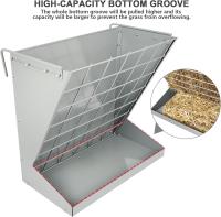 China Wall Mount Hay Rack for Livestock Feeding Livestock Feeder Hay Feeder Bracket Included for sale