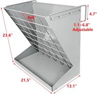 China Wall Mount Hay Rack for Livestock Feeding Livestock Feeder Hay Feeder Bracket Included for sale