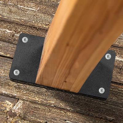 China Carbon Steel Flat Straight Mending Bracket Repair Tie Plate for Furniture Wood Timber for sale