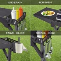 China Streamline Your Grilling Setup with Magnetic Grill Accessories and Paper Towel Holder for sale