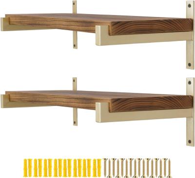 China Standard or Nonstandard Heavy Duty Shelf Brackets for Kitchen Bathroom Storage Black for sale