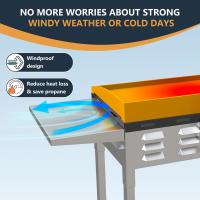 China Upgradad Magnetic Steel Wind Guard for Blackstone 28
