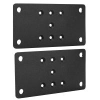 China Nonstandard Post Anchor Base Steel Plate for 2x4 4x4 Deck Railing Wood Fence Mail Post Bracket Mounting for sale