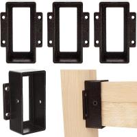 China Fence supports Mount connector 2x4 Deck Railing Brackets for Porches Pavilions Pergolas Log Cabin for sale