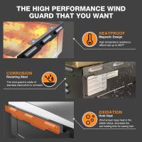 China Power Coated Grill Accessories for Protecting Flame and Holding Heat on BBQ Griddle for sale