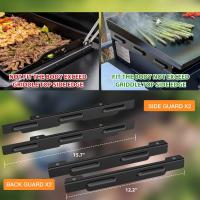 China Power Coated Grill Accessories for Protecting Flame and Holding Heat on BBQ Griddle for sale