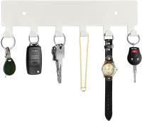 China 0.67x0.62x0.46 Size Key Hooks for Wall Mount 6 Metal Hooks Hallway Organizer for sale
