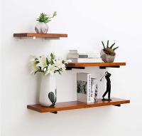 China Black Metal Shelf Brackets Heavy Duty Wall Mounting for Single-side Structure Shelves for sale