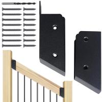 China 2x4 Stair deck railing bracket connector 30 Degree Wood deck railing Bracket for sale