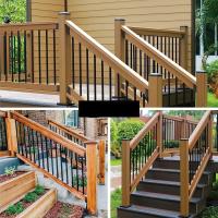 China 2x4 Stair deck railing bracket connector 30 Degree Wood deck railing Bracket for sale