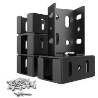 China 2x4 Deck Railing Brackets Connectors for Railing Wood Post Beam Connector ( Inner Size: 1-1/2