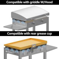 China 1-2Kg Wind Guards for Blackstone 36 Inch Griddle Block Strong Winds and Protect Heat for sale