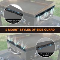 China Waterproof Magnetic Wind Screens for Blackstone Griddle Protect Flame and Keep Hood Safe for sale
