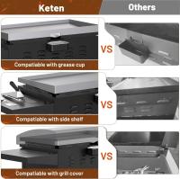 China Waterproof Magnetic Wind Screens for Blackstone Griddle Protect Flame and Keep Hood Safe for sale