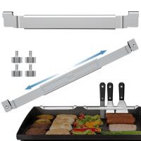 China High Carbon Steel Griddle Spatula Holder Perfect for Blackstone Griddle Outdoor Grilling for sale
