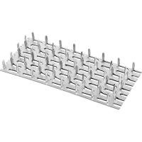 China Customized Galvanized Steel Roof Truss Gang Nail Stamping Plates for Printing Process for sale