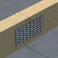 China Customized Galvanized Steel Roof Truss Gang Nail Stamping Plates for Printing Process for sale