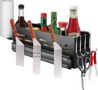 China Blackstone 28'' 36'' Griddle Grill Accessories Holder with Magnetic Strip Paper Towel Holder Highly for sale