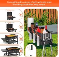 China Blackstone 28'' 36'' Griddle Grill Accessories Holder with Magnetic Strip Paper Towel Holder Highly for sale