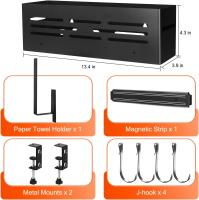 China Blackstone 28'' 36'' Griddle Grill Accessories Holder with Magnetic Strip Paper Towel Holder Highly for sale