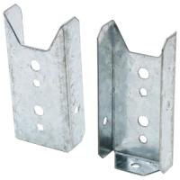 China 2x4/2x6 Lumber Fence Bracket with Galvanized Steel Saddle Structure for sale