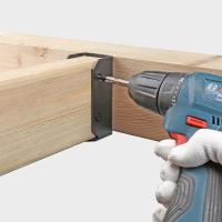 China Single-side Bracket 2x4 Wood Pergola/Gazebo Saddle Joist Stainless Steel Connectors for sale