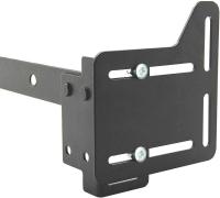 China Extra Heavy Duty Bed Frame Brackets Adapter For Headboard In Black Powder Coating for sale