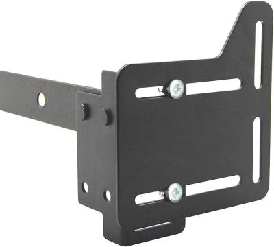 China Extra Heavy Duty Bed Frame Brackets Adapter For Headboard In Black Powder Coating for sale