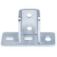China Universal Shelf Sign Bracket Ground Floors Mounting System Hot Deep Galvanized Pile Base for sale