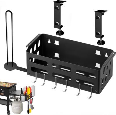 China Grilling Companion Blackstone Griddle Caddy with Anti-Rust Plus and Paper Towel Holder for sale
