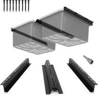 China Multifunctional Folding Rack for 27 Gallon Bins 2-Set Garage Ceiling Storage Racks for sale
