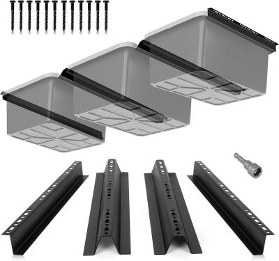 China Multifunctional Design for Overhead Garage System Supports 27 Gallon Storage Bins for sale
