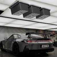 China Multifunctional Design for Overhead Garage System Supports 27 Gallon Storage Bins for sale