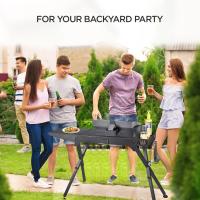 China Griddle Stand Frame 22 inchTabletop Portable Grill Stand Griddle Table for Outdoor Cooking Grill Camping for sale