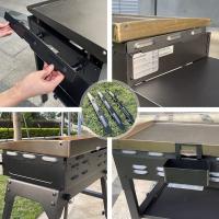 China Grilling Gifts Magnetic Wind Screens for 36 Inch Griddle Protects Flame and Holds Heat for sale
