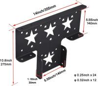 China Secure 4x4 Metal Post Anchor for Pergola Gazebo Wood Pole Connection in Black for sale