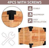 China Sturdy Q235  Carbon Steel Brackets fTable bracket kit 1.8mm-4mm Thickness for sale