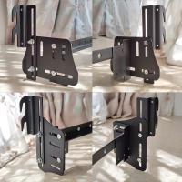 China Steel Headboard Attachment Kit Bed Frame Brackets Adapter for Metal Bed Frame Standard for sale