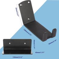 China Convenient Bike Storage with Rubber Pad Powder Coated Bike Pedal Hanger Wall Mount for sale