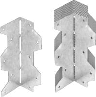 China Thickness 1mm Galvanized Steel Adjustable Framing Angles Plate Connectors for Wood for sale