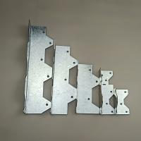 China Thickness 1mm Galvanized Steel Adjustable Framing Angles Plate Connectors for Wood for sale