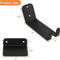 China ISO9001 Rohs CE 16949 Bike Display Stand Bracket Welding Bike Pedal Hanger Wall Mount for sale