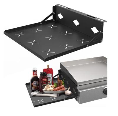 China Work Process Heavy Duty Grill Side Shelf for Blackstone Griddle Griddle Accessories for sale