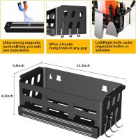China Griddle Caddy for Griddle Accessories,Space Saving ,BBQ Accessories Storage Box with a Magnetic Tool Holder  Paper Towel Holder for sale