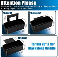 China Black Painting Grease Cup Holder for Stylish and Classic Design Drip Pan Grease Cup for sale